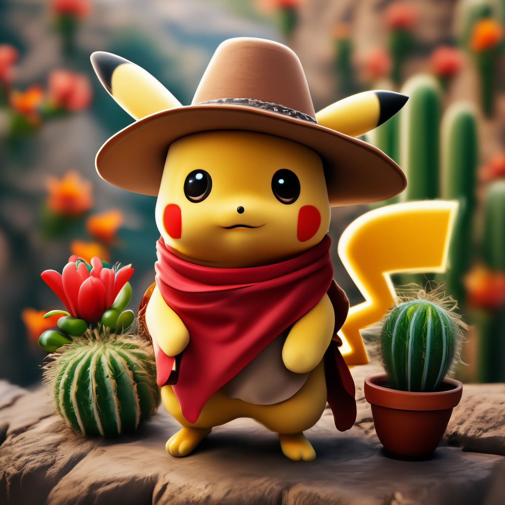 Lindo Pikachu Con Sombrero JM Juguete Divertido Sombrero De Conejo