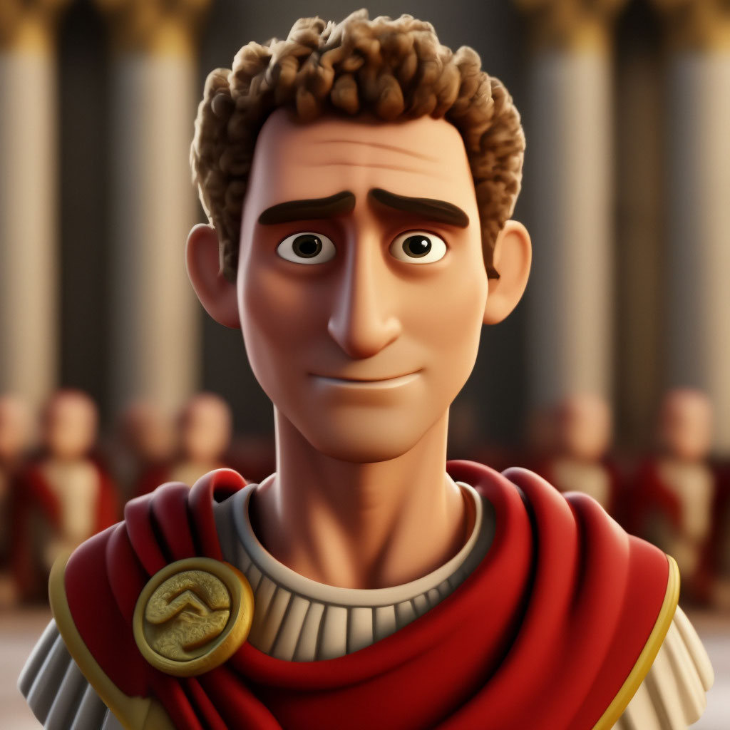 Julius Caesar Cartoon Characters