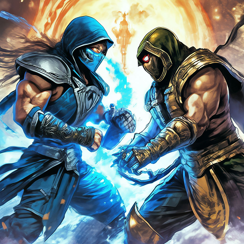 Mk9 Sub Zero Vs Scorpion