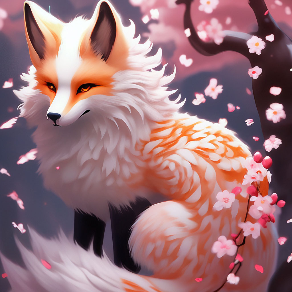 Kitsune Fox Tapet