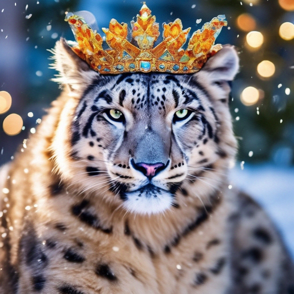 "2024 Amur tiger dragons Maine Coon snow leopard cats leopard big King ...