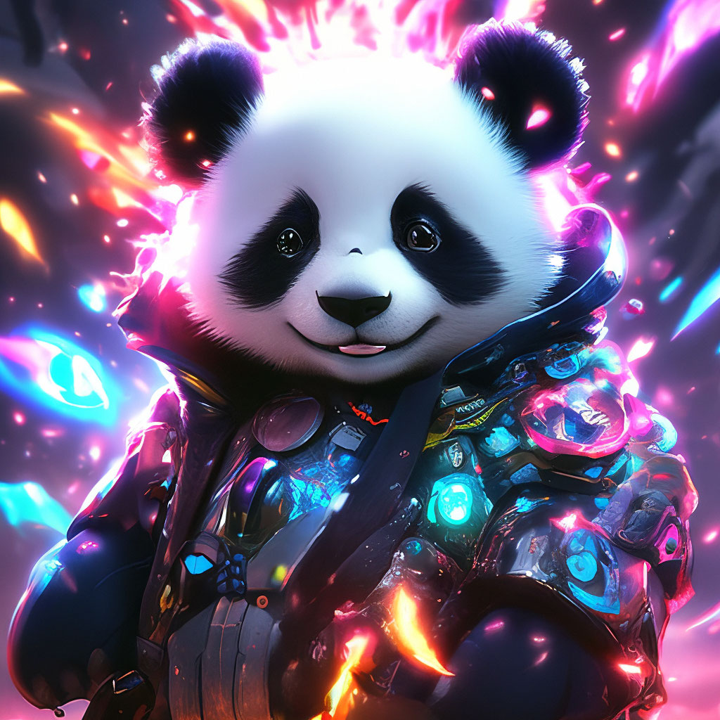 Søt Panda Anime