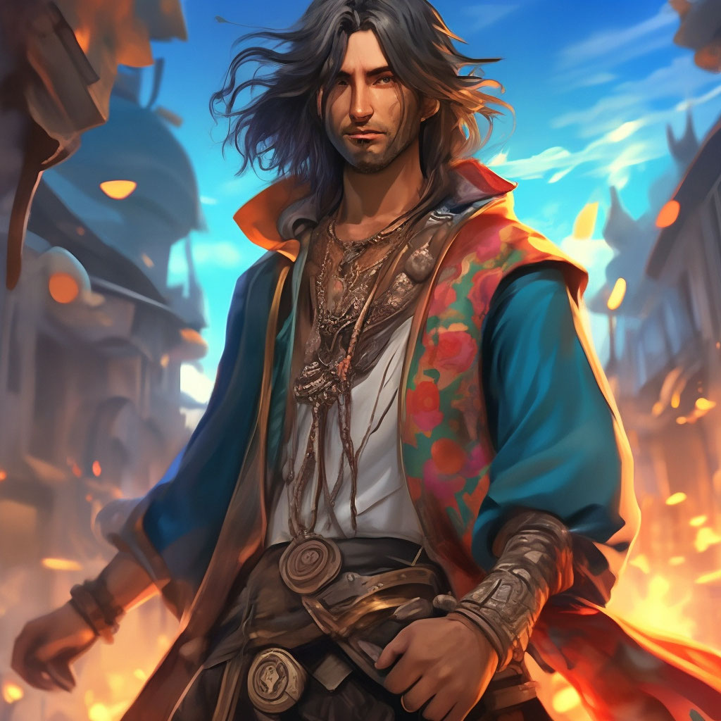 Gypsy Man Art