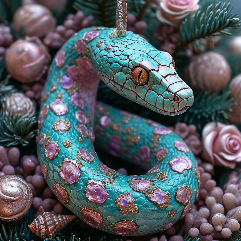 "¦centered toy:The playful gaze of the crystal green snake is naturally ...