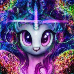 "Pony mlp is very enlightened, of course. My third eye is open and ...