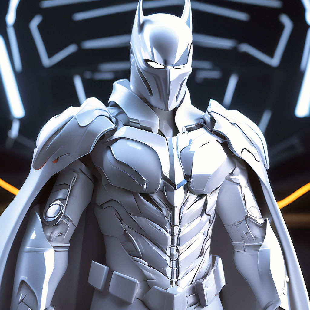 White Batman Suit