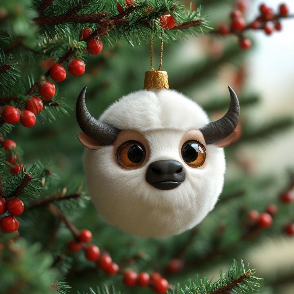 "The bison appa from Avatar Legend of Aang Noh is a Christmas tree toy ...
