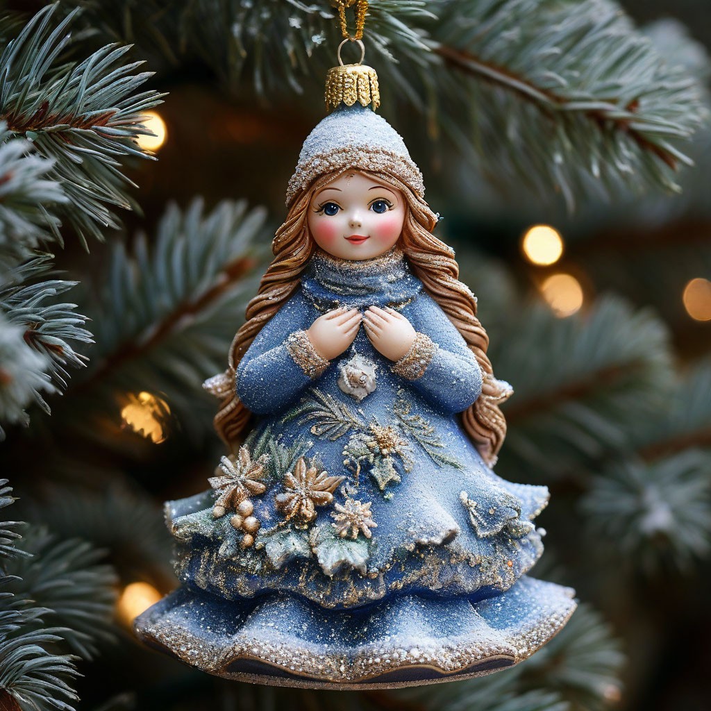 "The frost girl" — image created in Shedevrum
