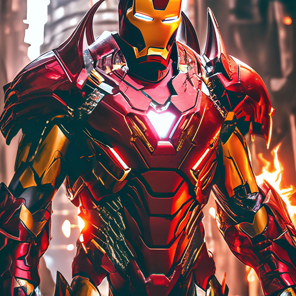 Steampunk Iron Man Wallpaper