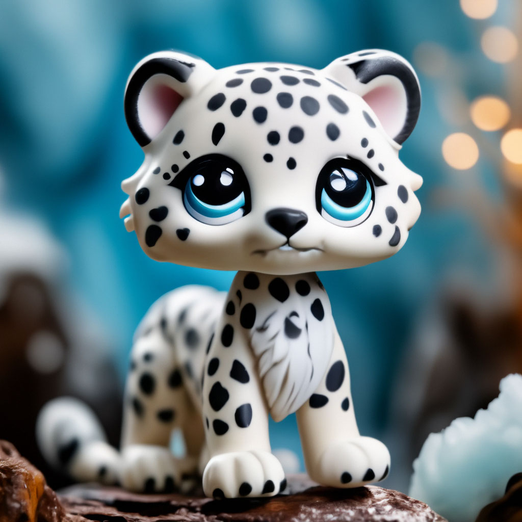 Littlest Pet Shop Snow Leopard Hasbro Littlest Pet Shop Snowfall Fun
